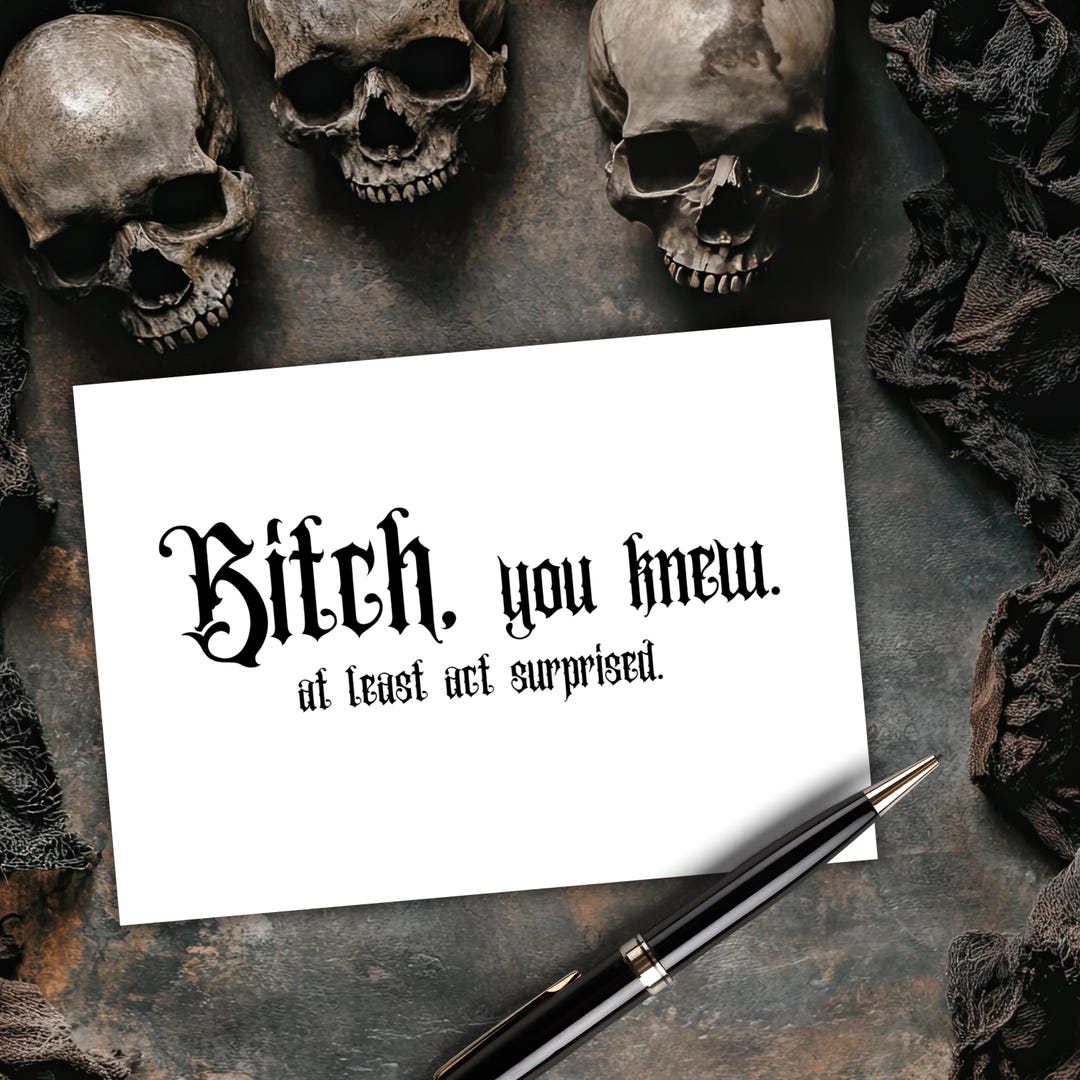 Gothic Bridesmaid Proposal Card Black Gothic Wedding Be My Bridesmaid ...