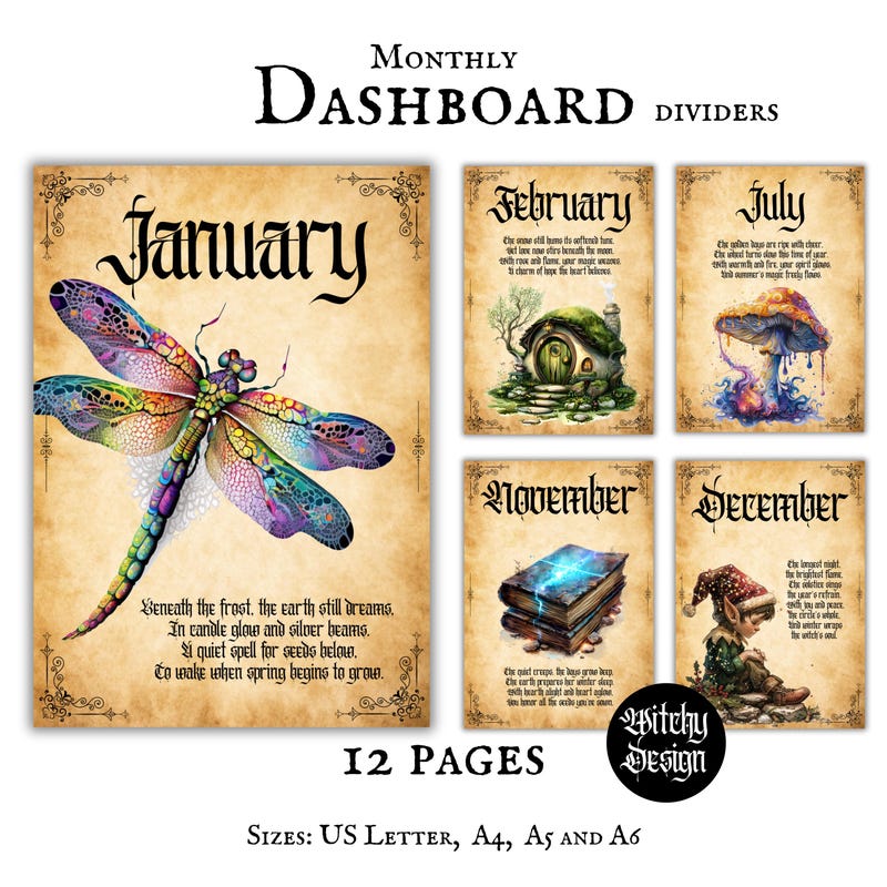 Planner 2026 Witchy Bujo - Etsy
