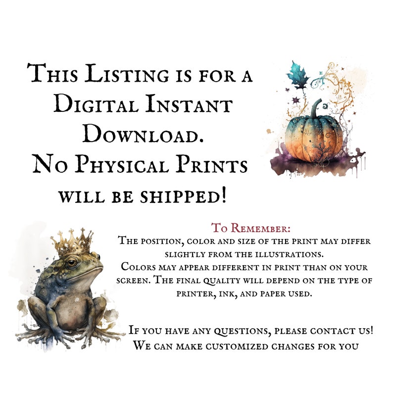 Gothic Planner Pages Undated PDF Printable Download Bundle US Letter ...