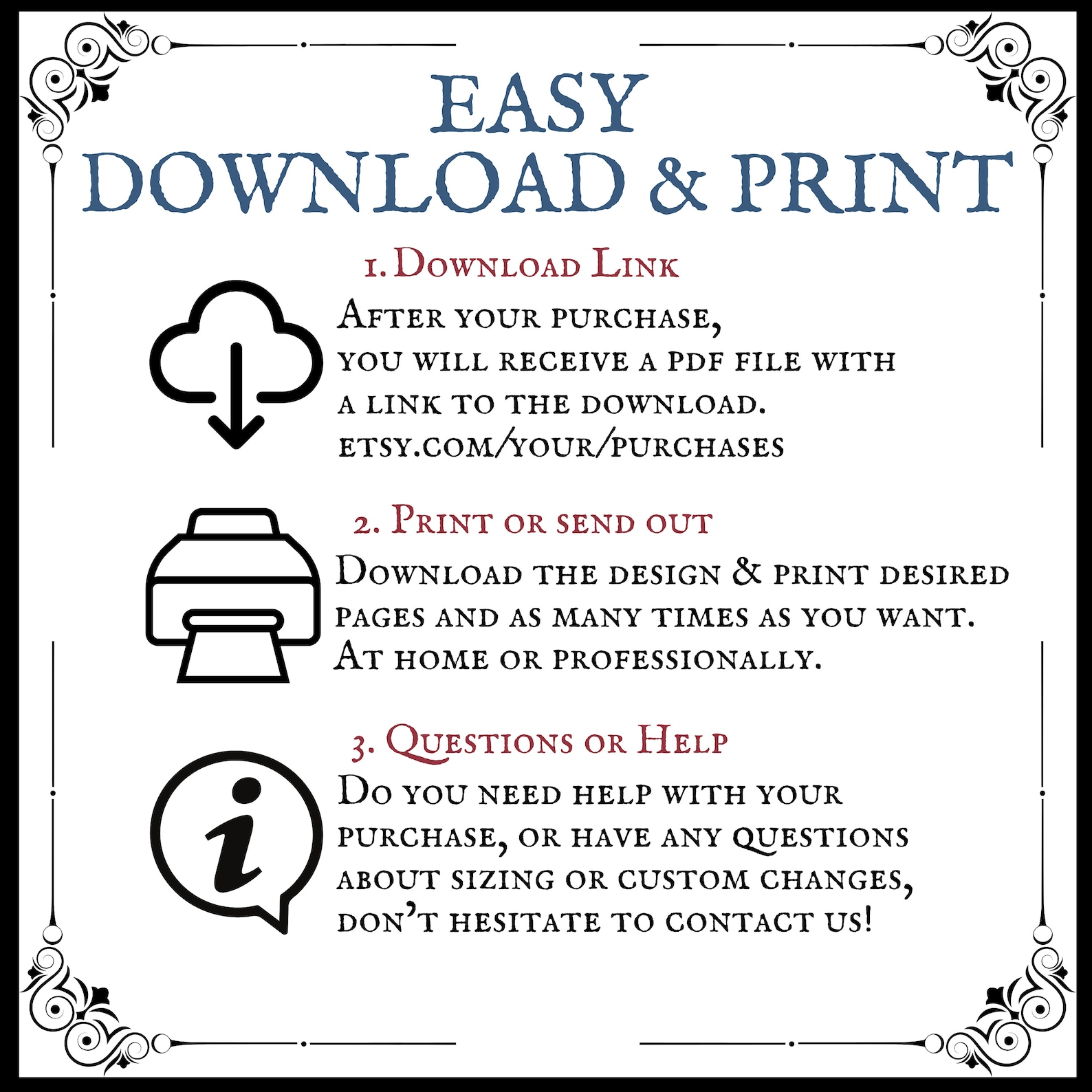 Gothic Cleaning Schedule Printable PDF Pages Daily Weekly Yearly ...