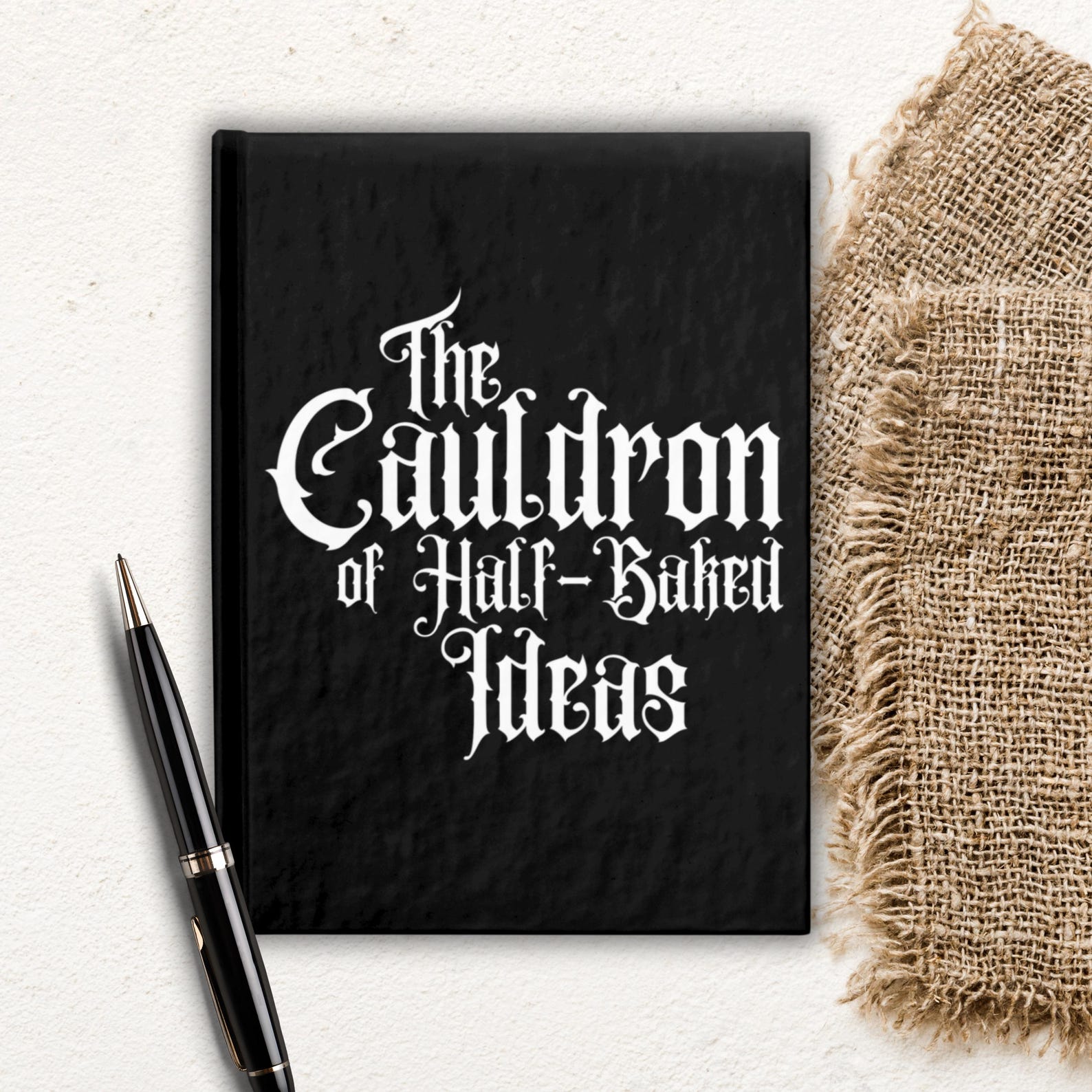 Gothic Journal Funny Sarcastic Goth Phrase Gifts for Goths Witchy ...