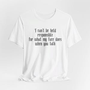 Gothic Shirt Spooky Ghost Design Goth Witchy Clothes Aesthetic Emo ...