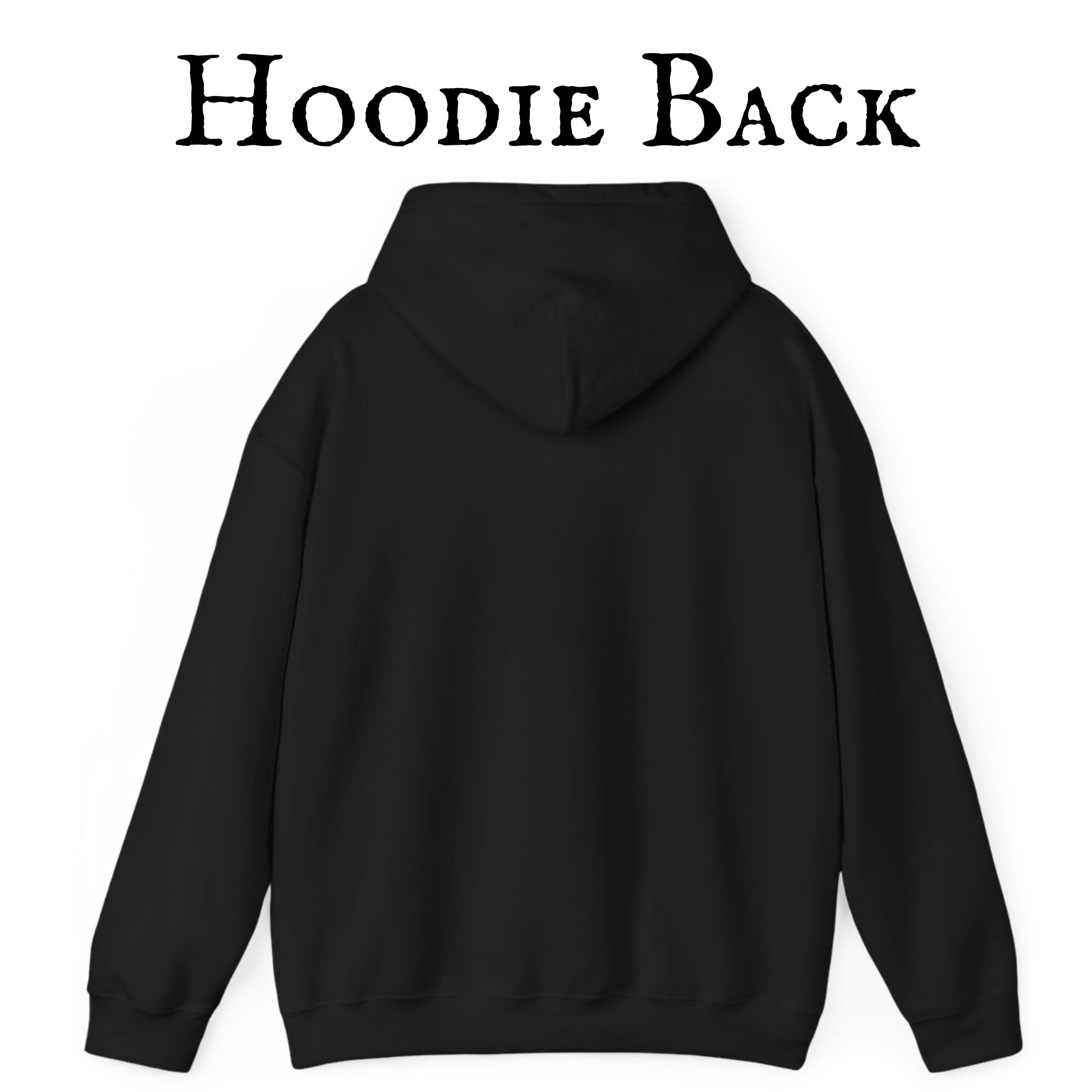Gothic Hoodie Black Design Goth Witchy Clothes Aesthetic Emo Hoodie ...