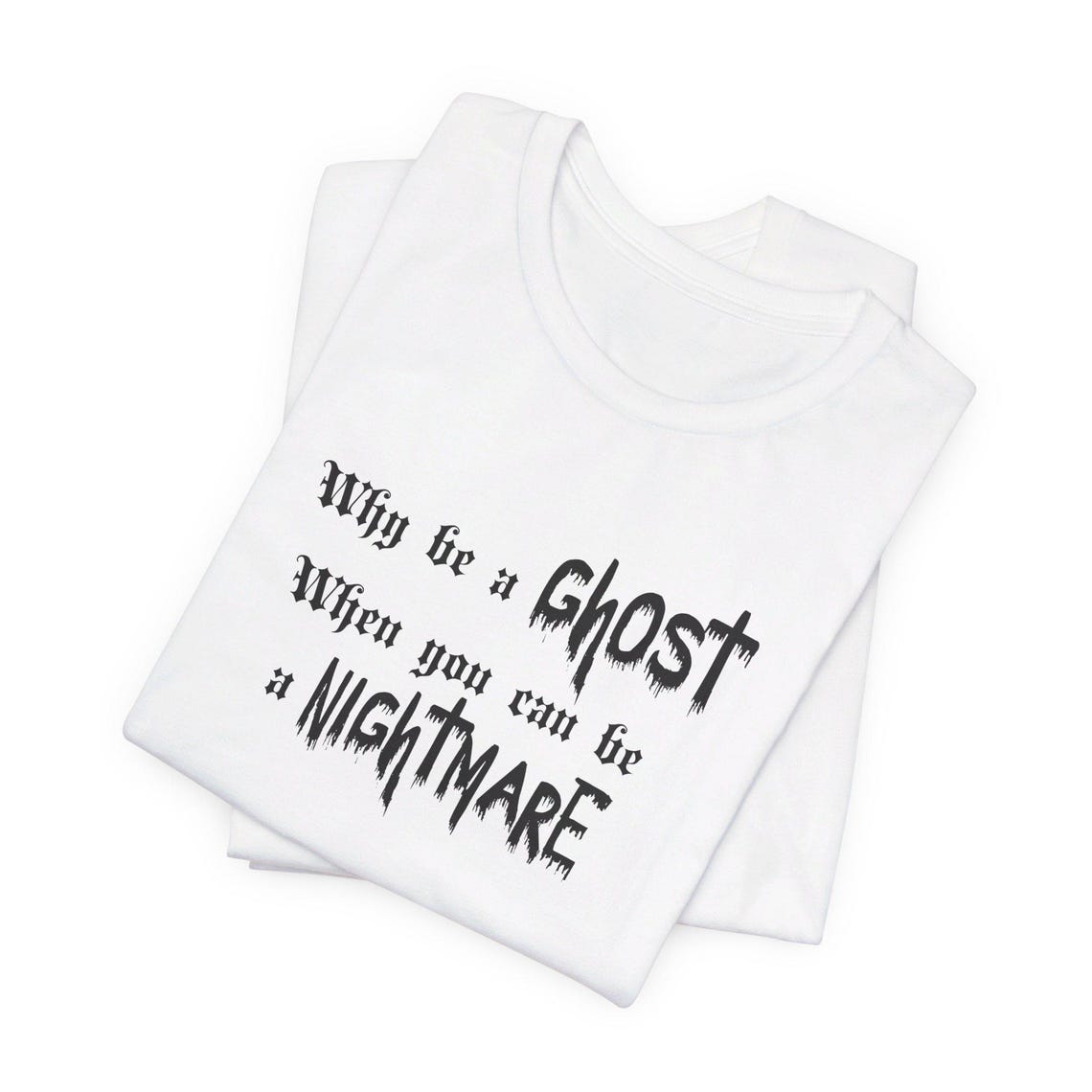Gothic Shirt Spooky Ghost Design Goth Witchy Clothes Aesthetic Emo ...