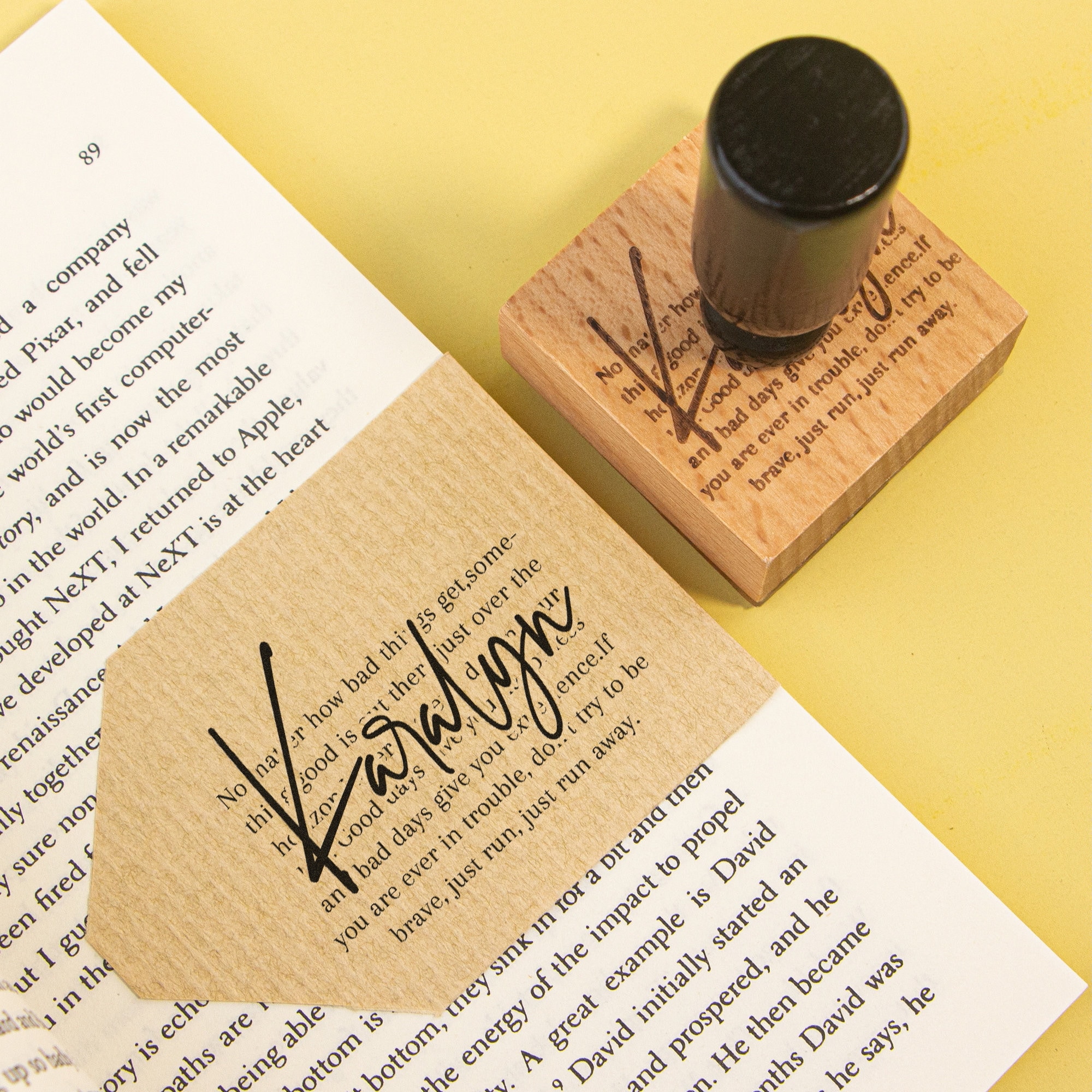 CUSTOM LOGO STAMPS, Any Size Can Be Customized, Used for Book Stamp ...