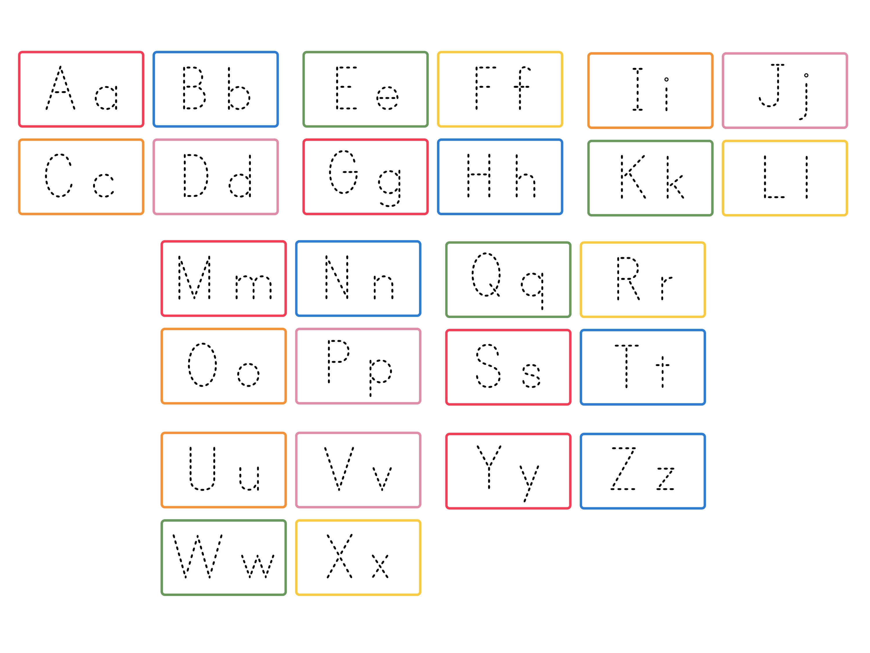 Letter & Number Tracing Cards - Tracing 1-20 - Alphabet - Practice ...