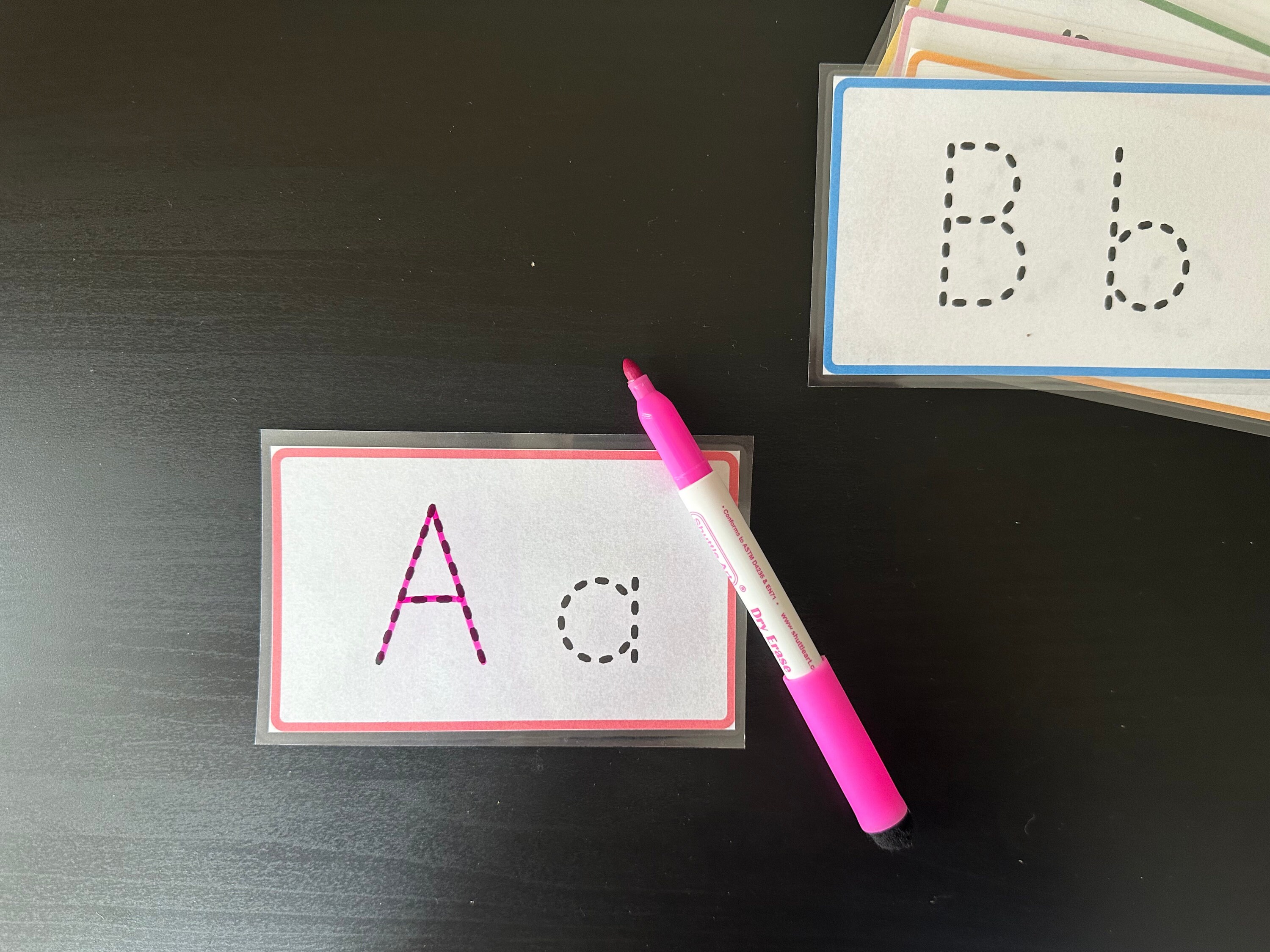Letter & Number Tracing Cards - Tracing 1-20 - Alphabet - Practice ...