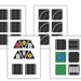 Magnetic Tile Road Stickers Toppers - Printable - Preschool ...