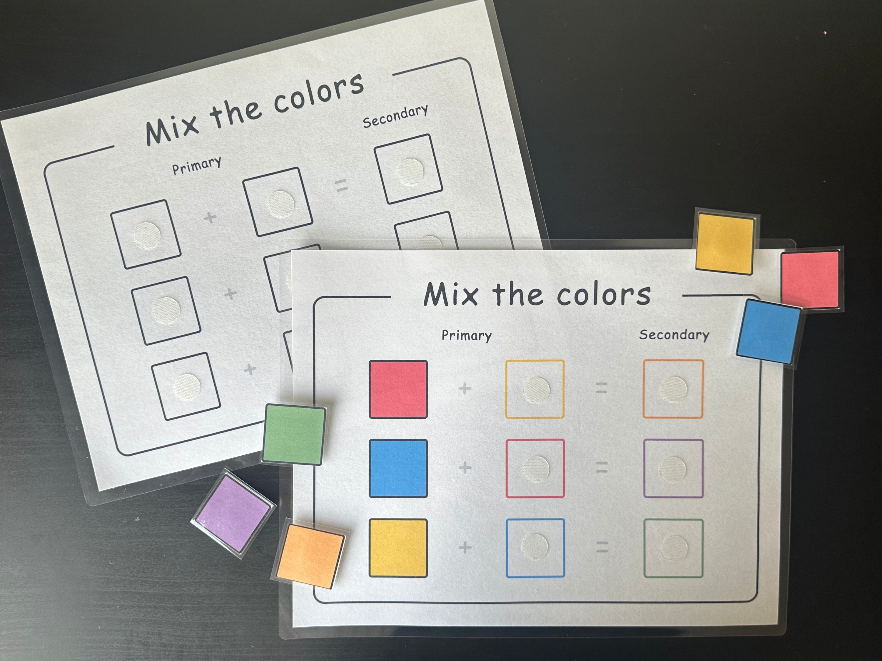 Colors Bundle - Busy Book Activities for Preschool, Kindergarten ...