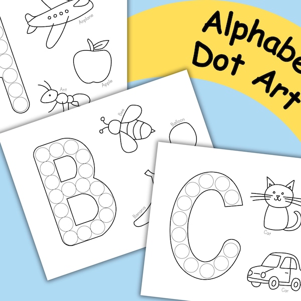 Alphabet Letter Stickers - Etsy