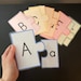 Letter Matching Puzzle Pieces Game Learn the Alphabet Activity for ...