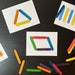 Popsicle Stick Shapes and Patterns Activity Game for Toddlers ...