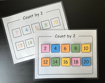 Count by 25 Twenty Five Number Puzzle Kids Learning Game First Grade ...