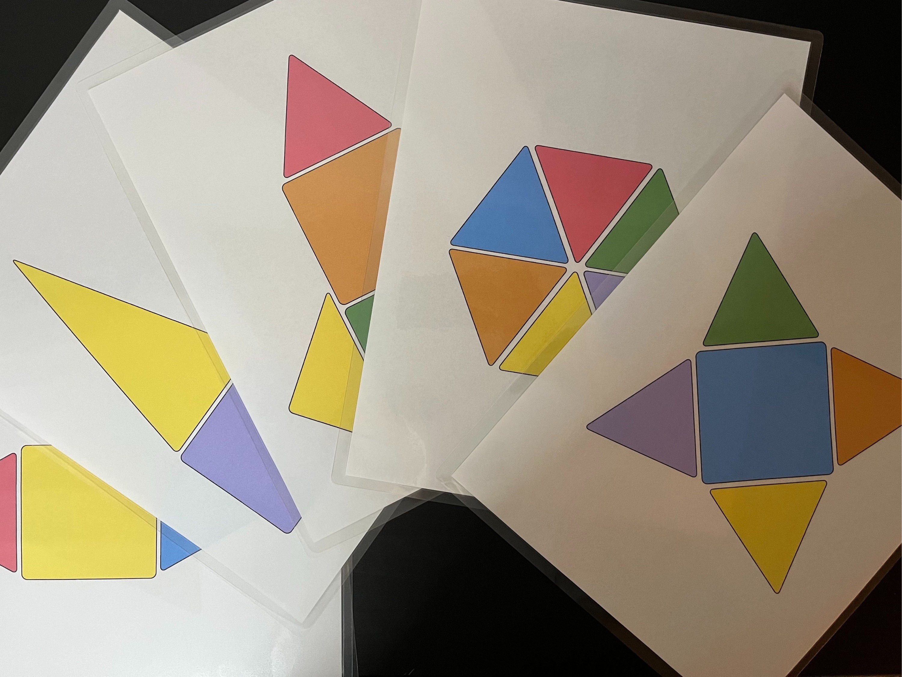 Magnetic Tile Puzzle Cards - Etsy