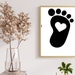 Baby Footprint, Baby Feet SVG Instant Download SVG, PNG, Eps, Jpg ...