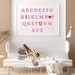 Printable ABC I Love You, Valentine's Day, Retro Valentine's Retro ...