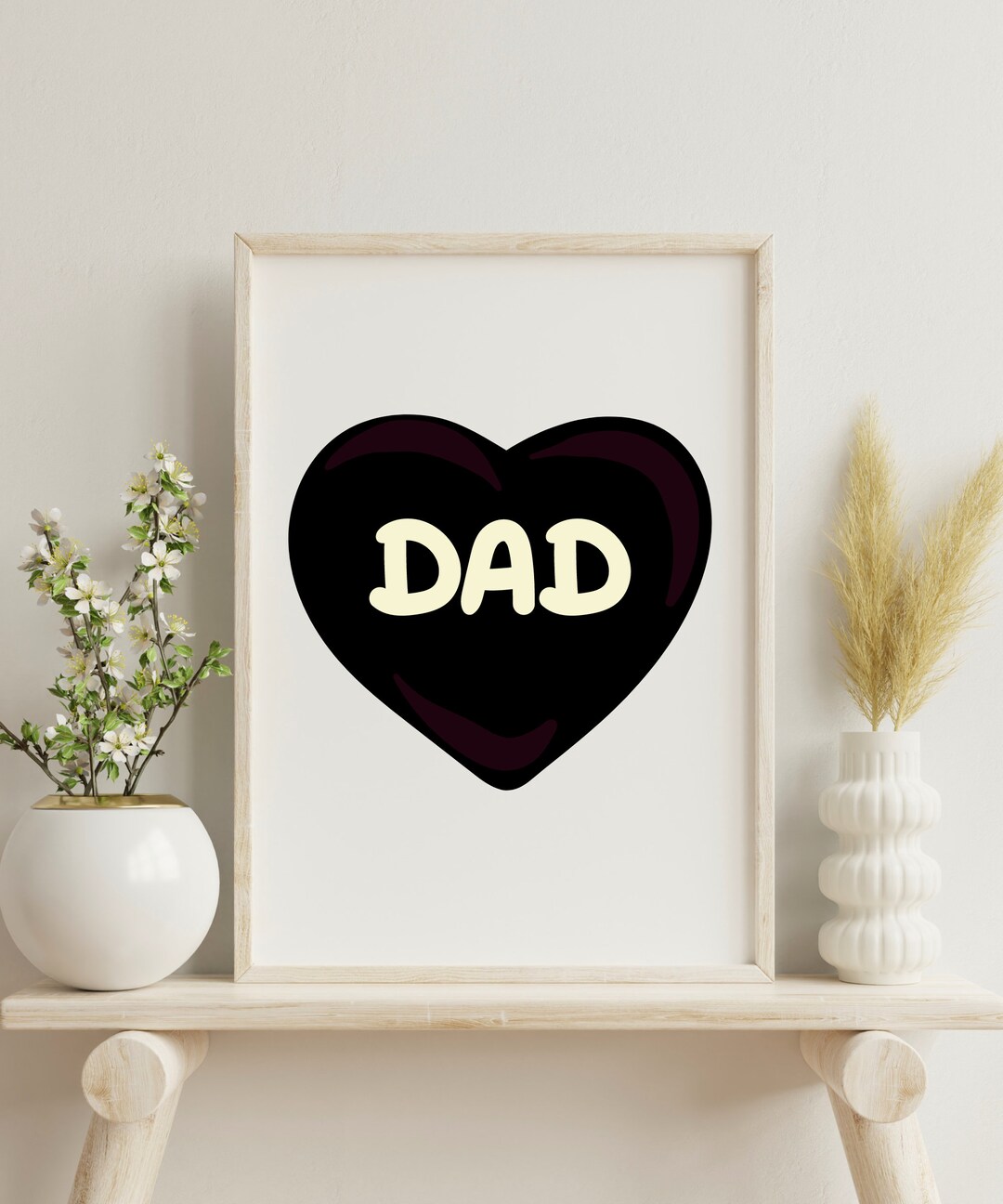 Digital Printable I Love You Dad, Father's Day, Any Occasion, Gift for ...