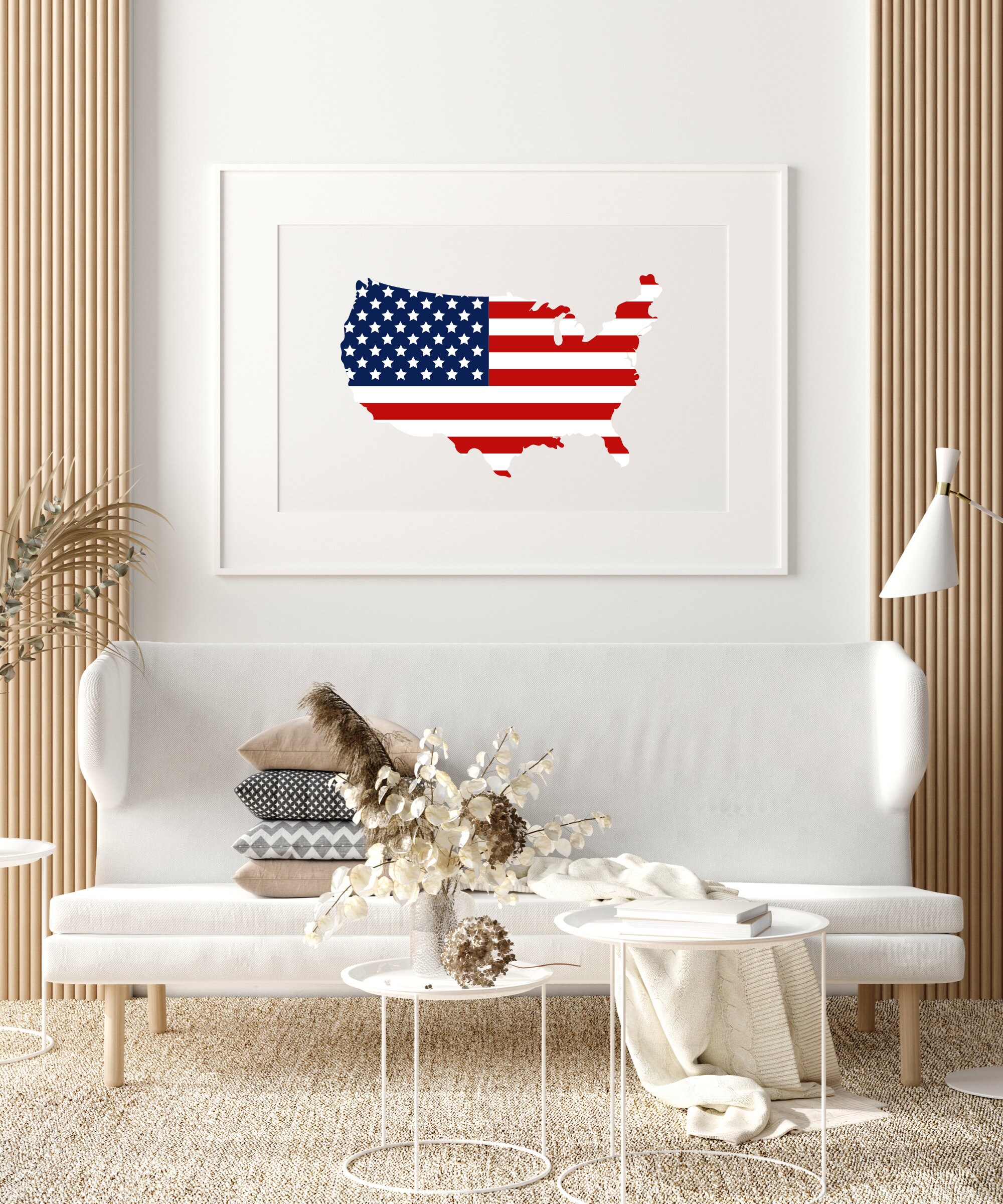 American Flag SVG, American Flag Svg for Cricut, Usa Flag Cut File, USA ...