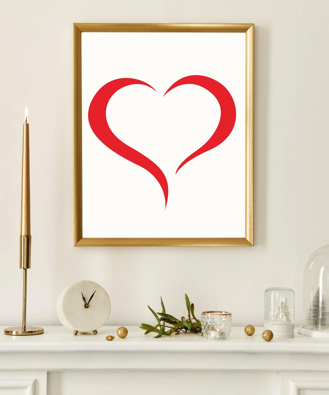 Open Heart Red and Instant Download SVG, 2-PNG, 2-dxf, 2-jpg Digital ...