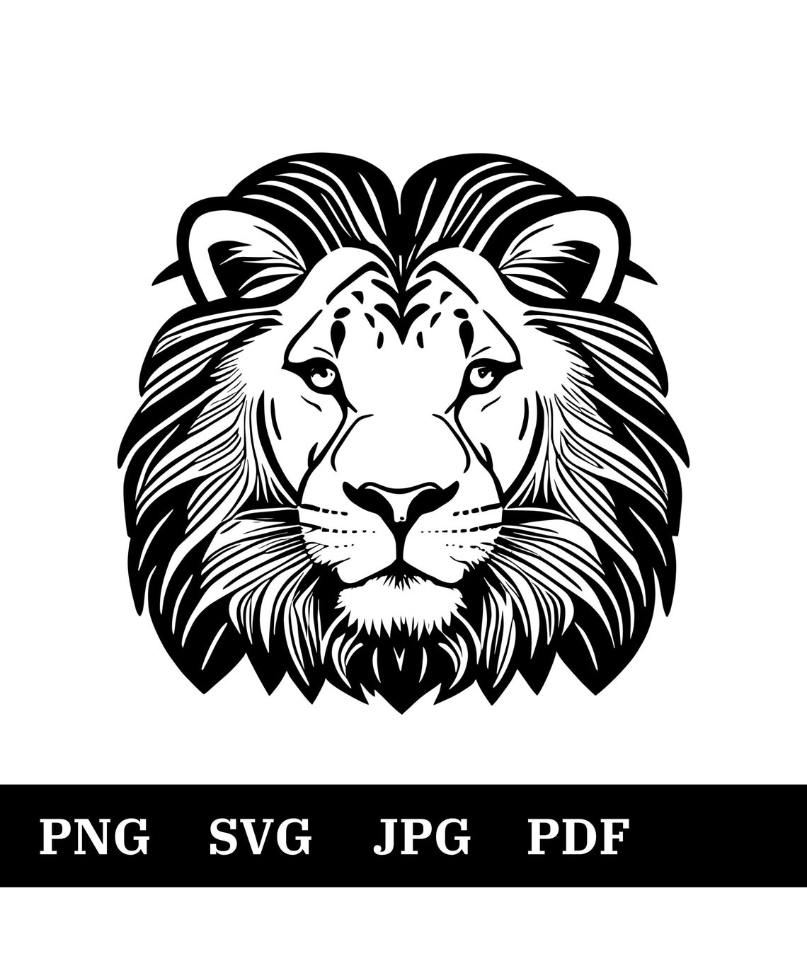 Pintable Lion Sketch Wall Art Print, Lion Sketch, Lion Line Art, Lion ...