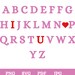 Printable ABC I Love You, Valentine's Day, Retro Valentine's Retro ...