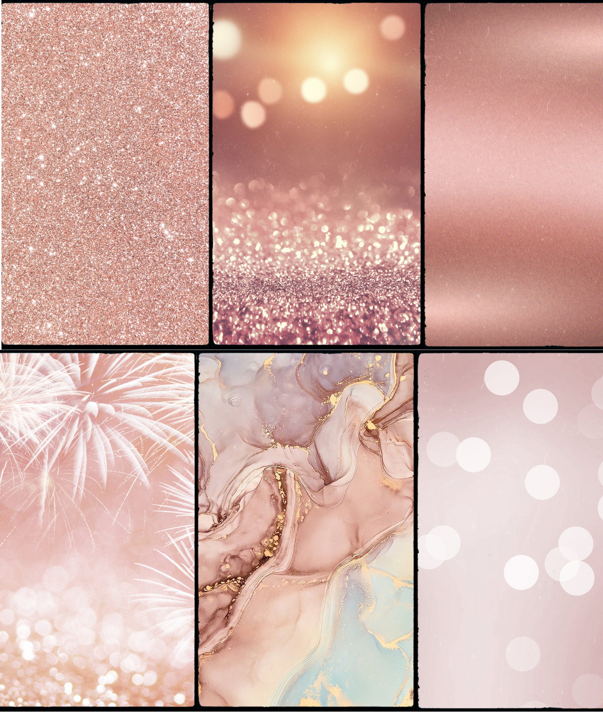 Valentine Glitter Digital Paper, Seamless Heart Glitter Sparkle ...