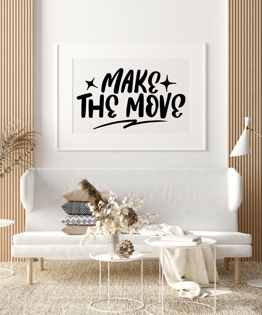 Make the Move Motivational Wall Art Print,gallery Wall Art Quote Print ...