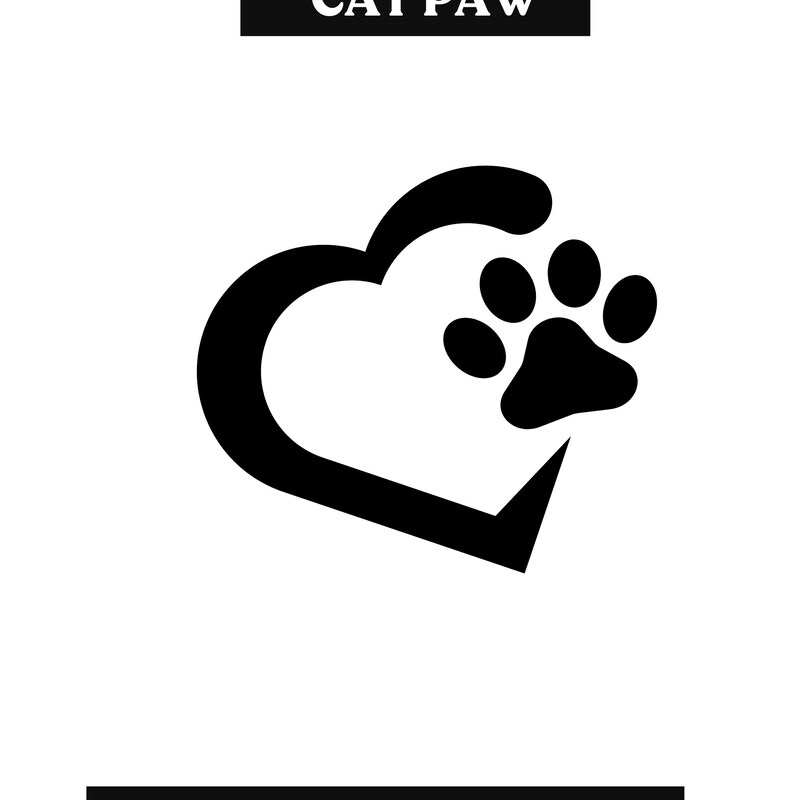 Infinity Paw Svg - Etsy