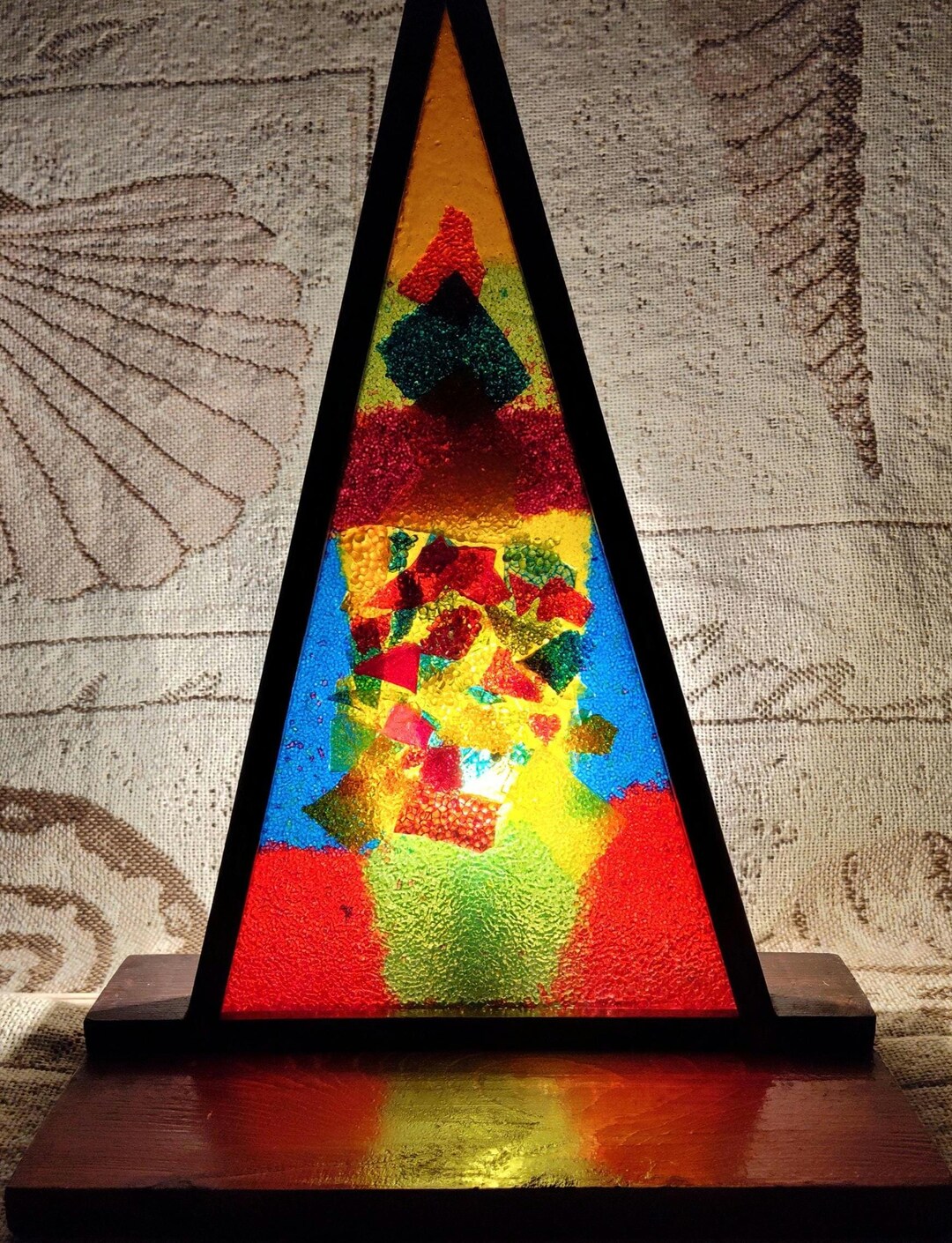 Rare 1960s Abstract Lucite Christmas Tree Lamp - Etsy