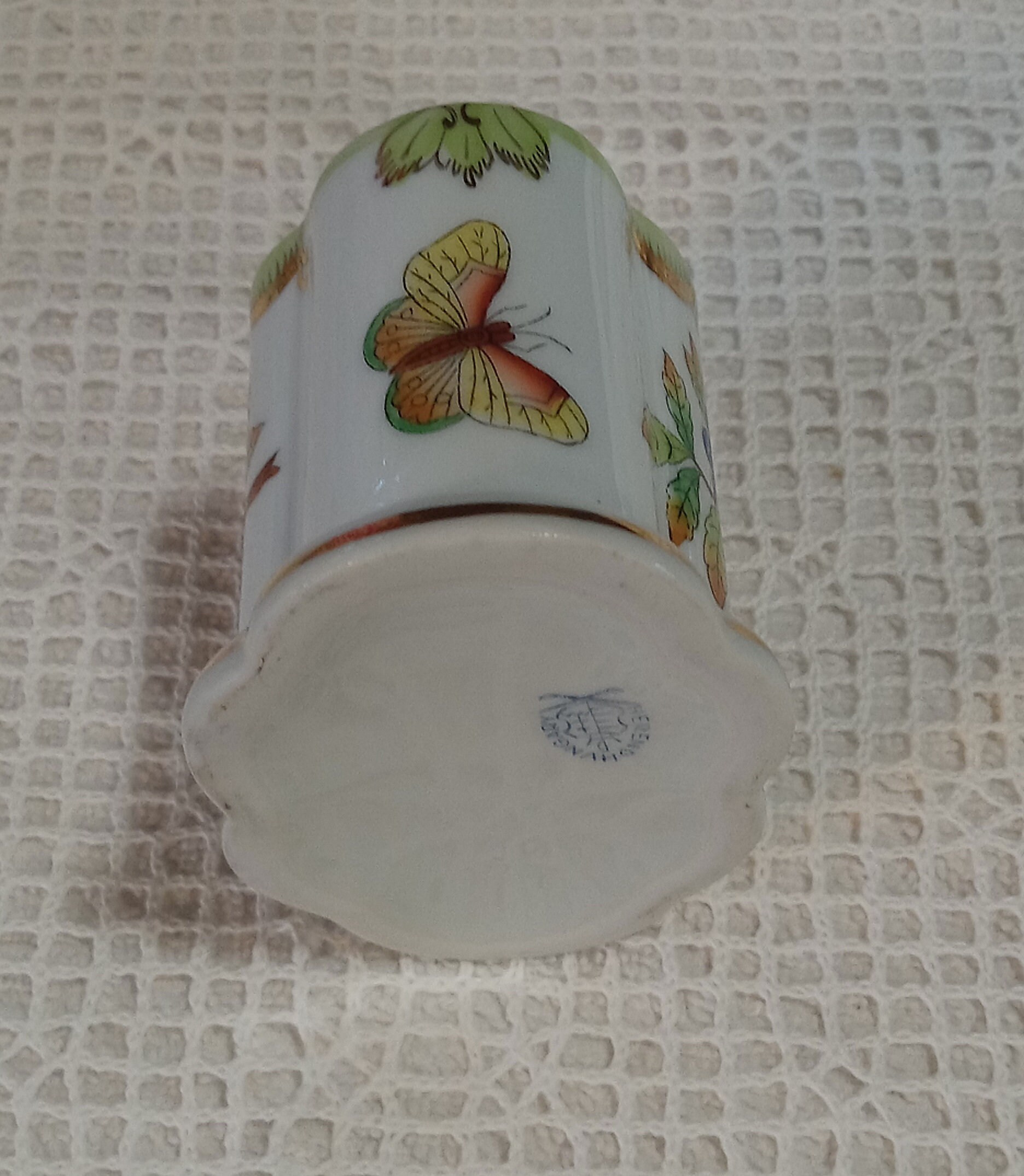 1950's Herend Porcelain Queen Victoria Pattern 4 Pc Vanity Set - Etsy