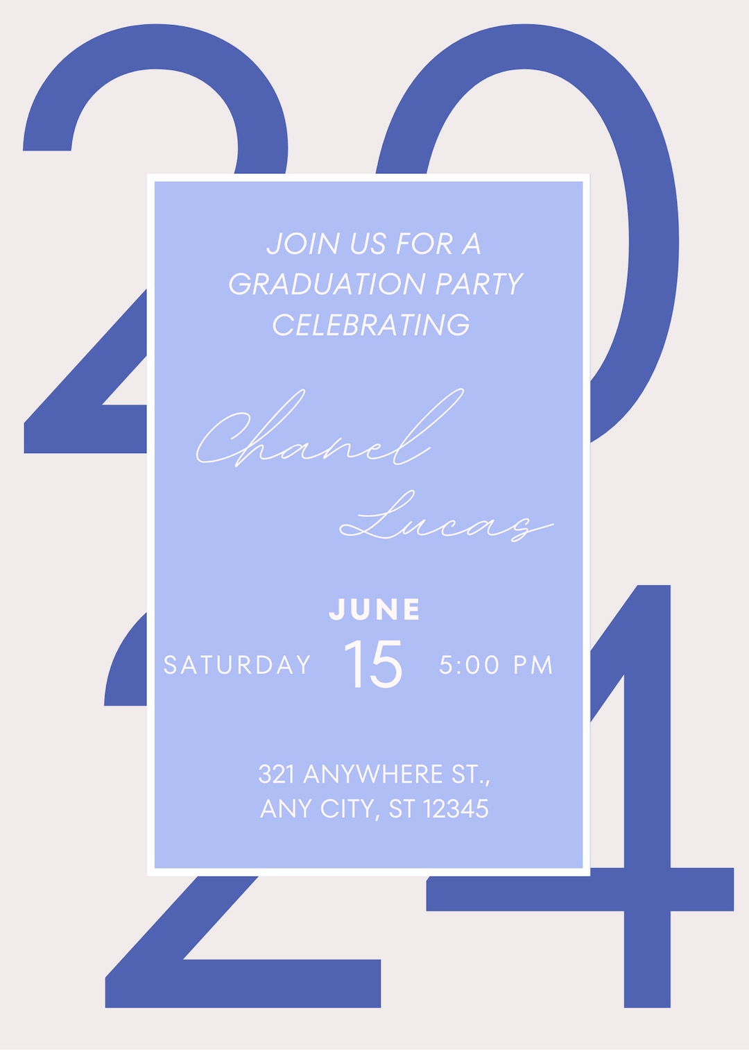 Graduation Invitation Card - Etsy