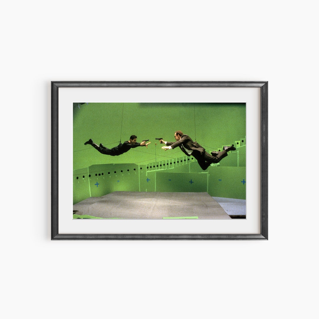 The Matrix Print, Bullet Time Effect, Behind the Scenes, Matrix Poster ...