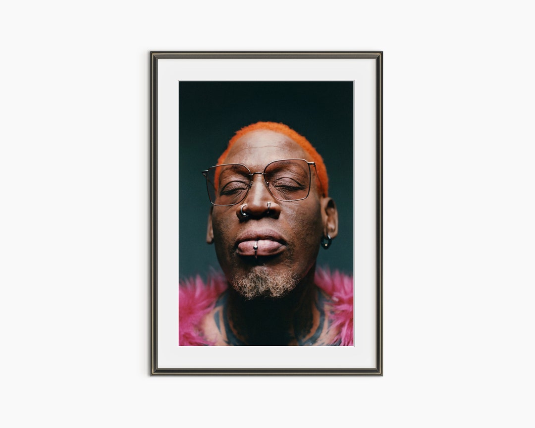 Dennis Rodman, Photography Prints, Rodman, Piercing, Dennis Rodman ...