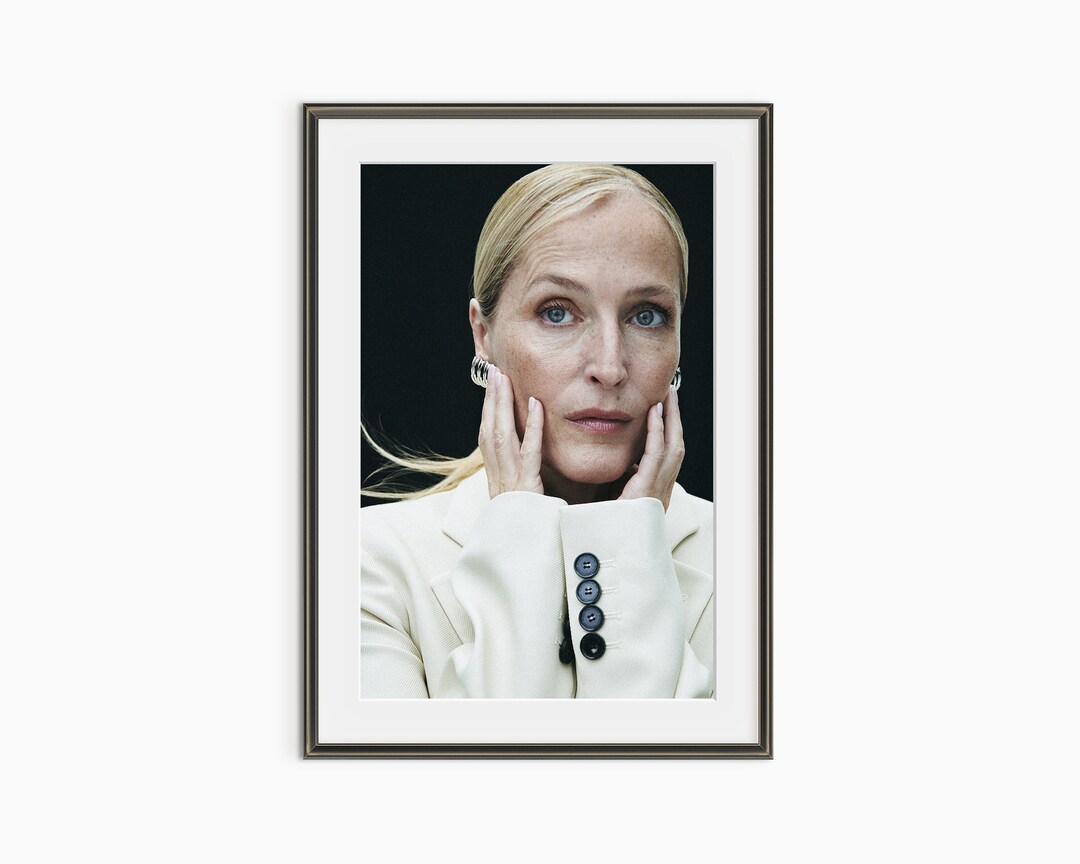 Gillian Anderson Print, Celebrity Posters, Gillian Anderson Poster ...