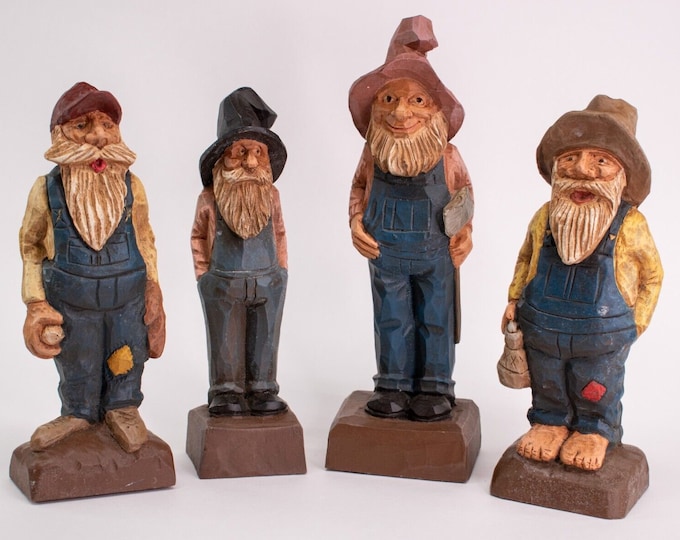 R. Engler Ozark Folk Art Hillbilly Figures (lot of 4) - Moonshiner ...