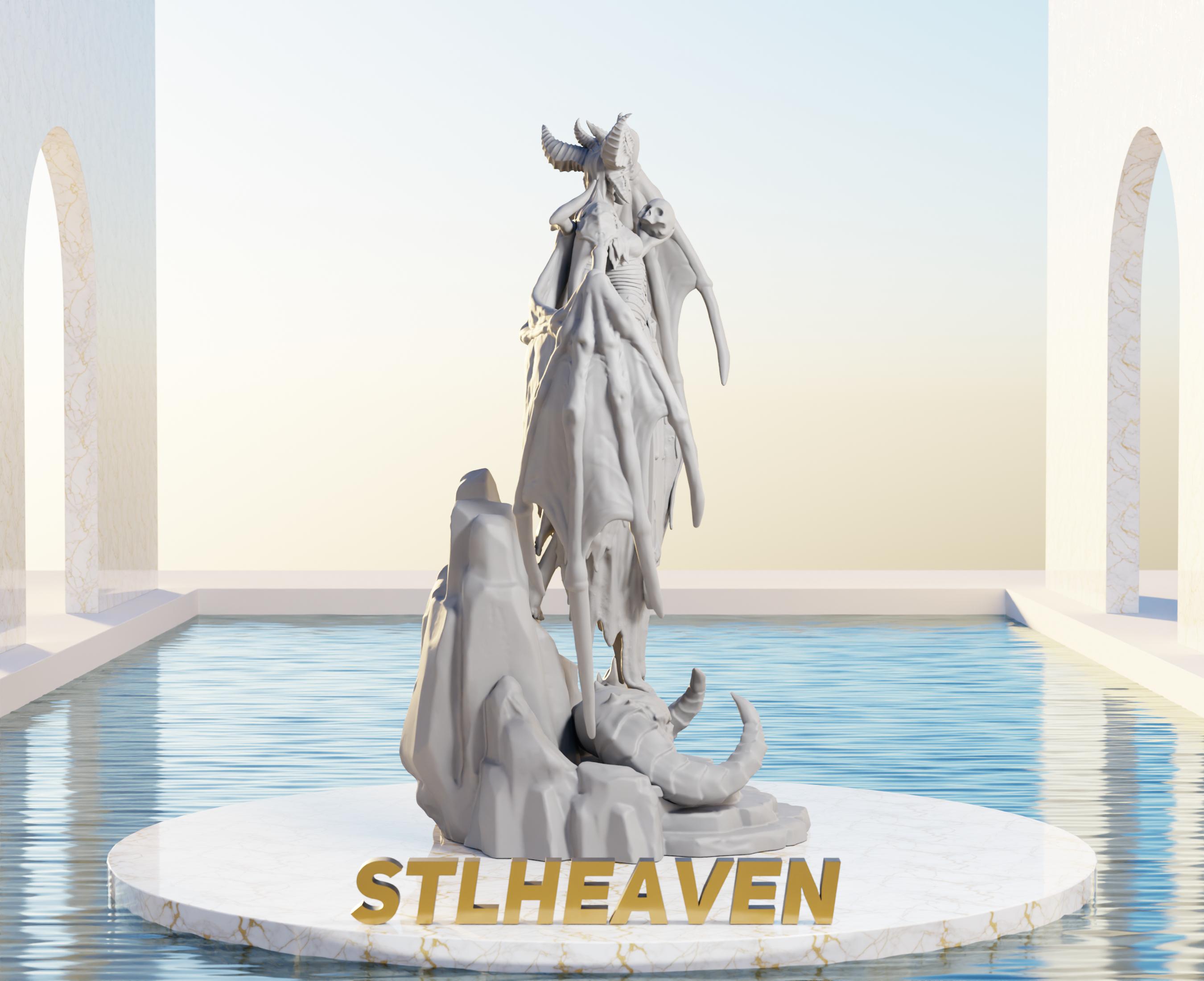 Lilith 3D Model STL File Diablo Series Instant Download Easy 3D ...