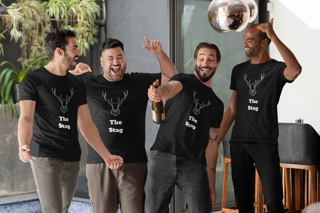 The Stag Jersey Short Sleeve Tee, on Tour Men's Humour Quote T Shirt ...