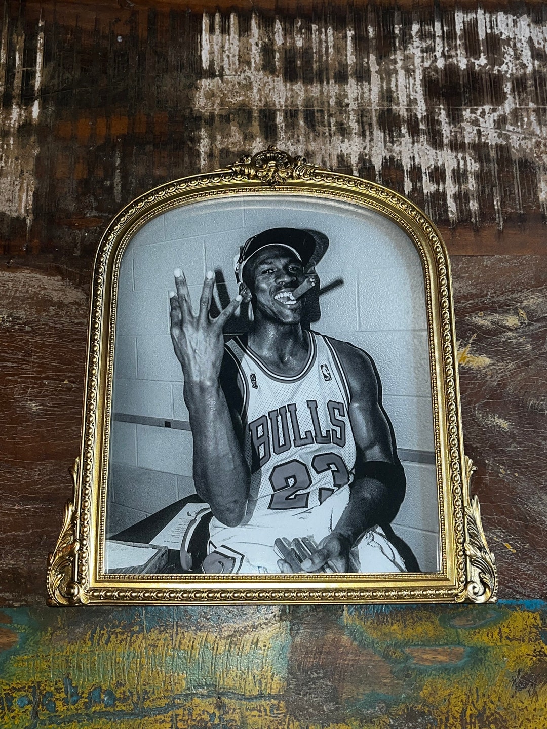 Michael Jordan Vintage Frame - Etsy