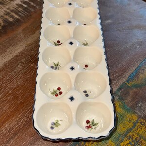 Egg Crate Farmhouse Kitchen Decor Ceramic Egg Storage - Etsy