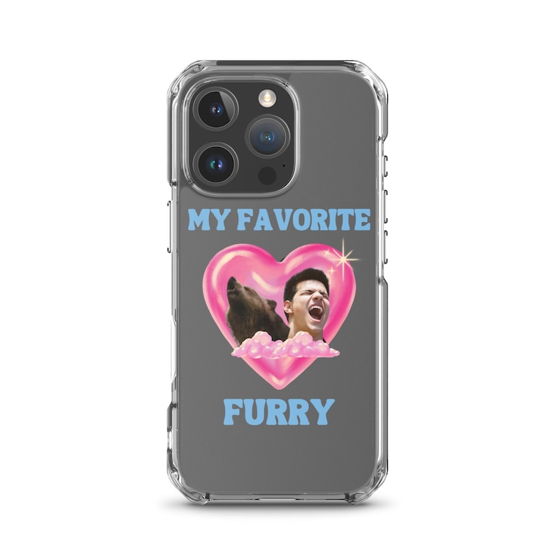 Jacob Black is My Favorite Furry Clear Case for Iphone® / Twilight ...