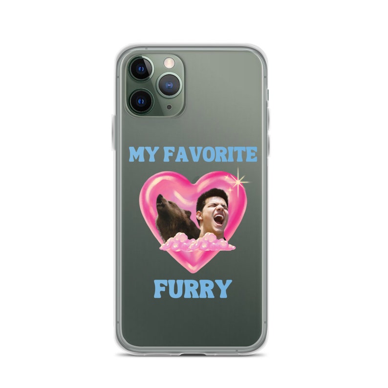 Jacob Black is My Favorite Furry Clear Case for Iphone® / Twilight ...