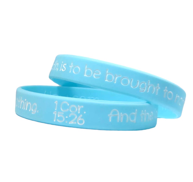 Bible Verse Scripture Wristbands Multiple Choice Psalms Jehovah's ...
