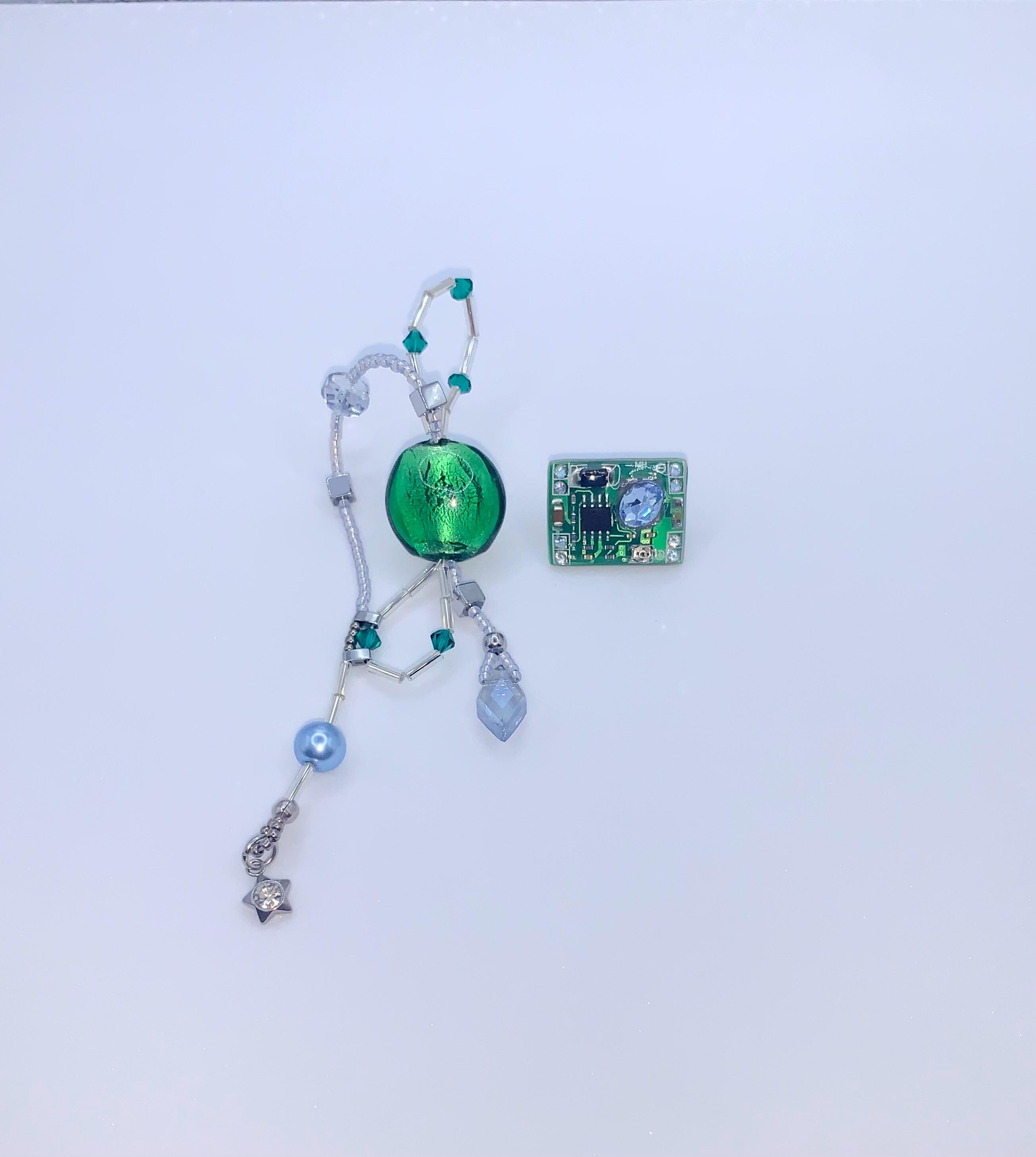 C1rcu1t Butt0n Earrings Pt. 2 || Chic, Cybercore, Y2k, Inspire Handmade ...