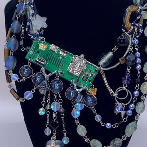 Err0r 0n St4rb0ard Necklace Cybercore, Post-apocalyptic, Steampunk ...