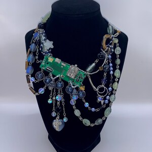 Err0r 0n St4rb0ard Necklace Cybercore, Post-apocalyptic, Steampunk ...