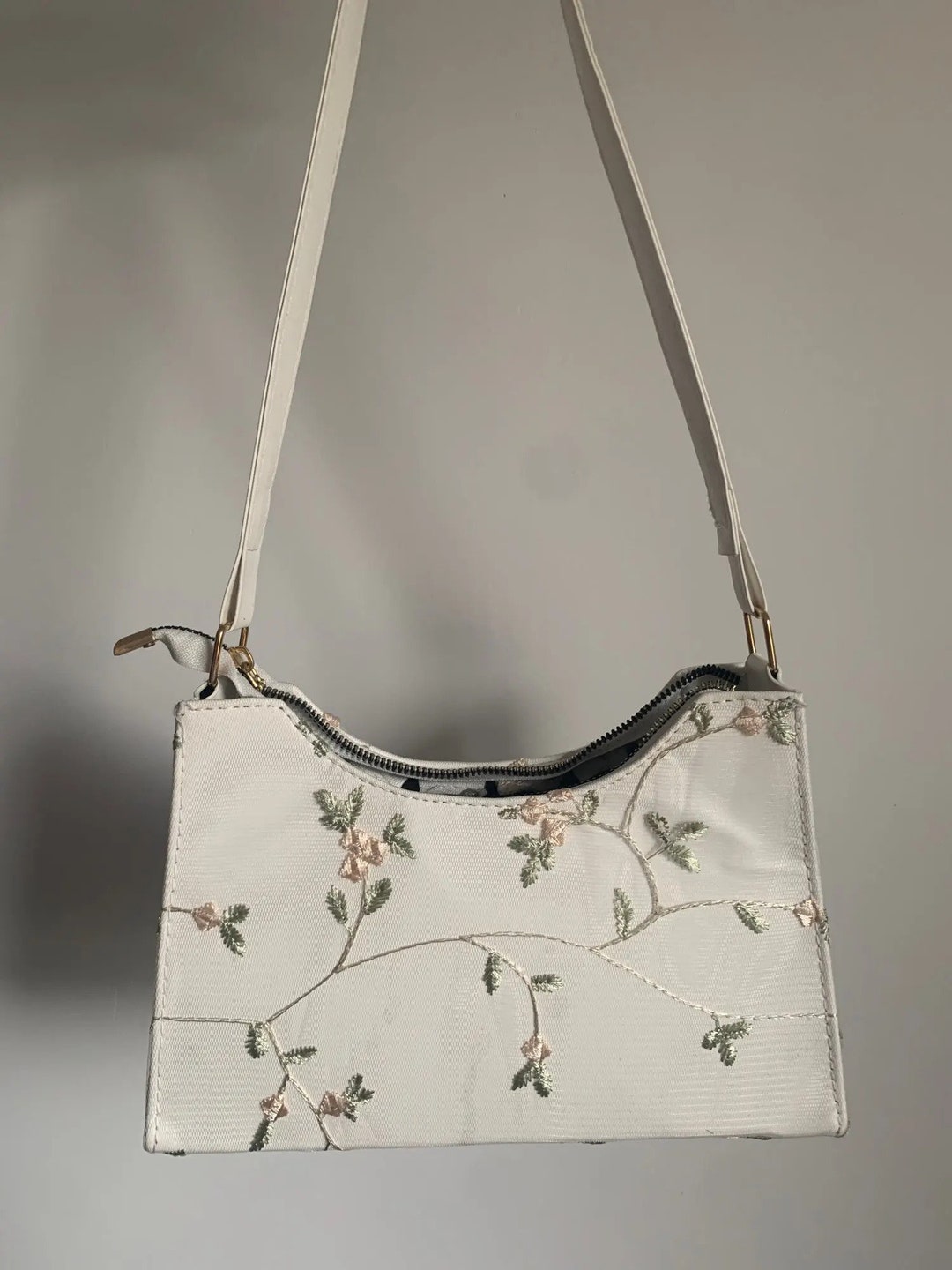 Floral Crossbody Bag, Wildflower Bag , Flower Handbag, Wrist and ...