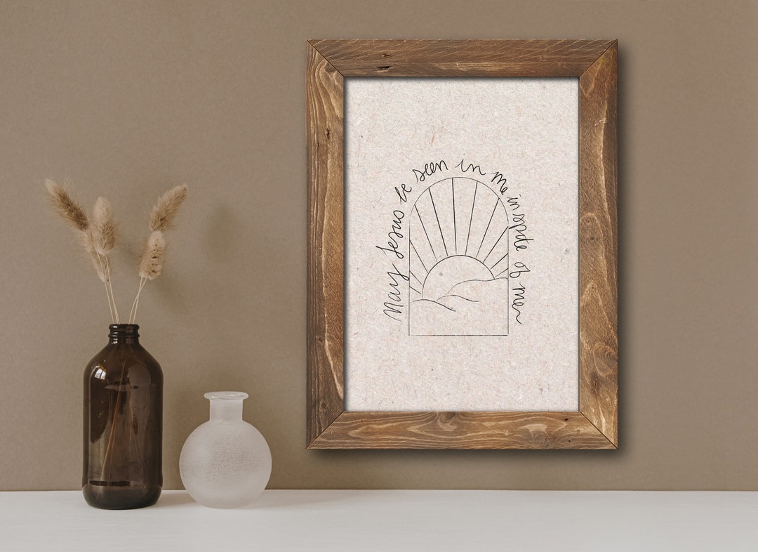 Boho Christian Wall Art, Scripture Print (digital Download) - Etsy