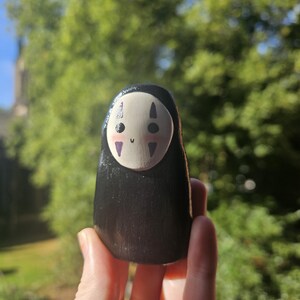 Spirited Away No Face Clay Figure - Etsy