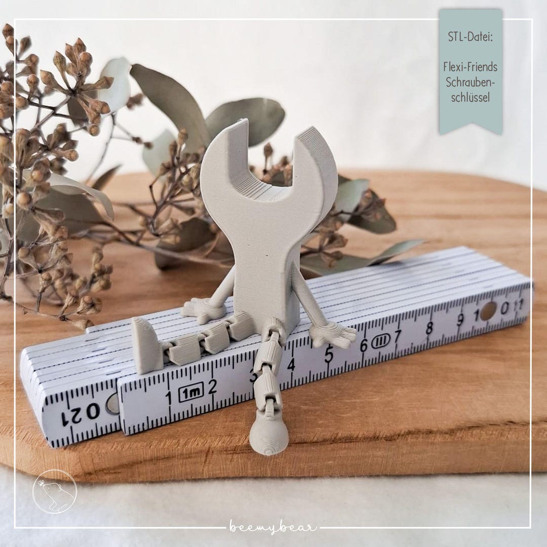 STL File FLEXI-FRIENDS Wrench - Etsy