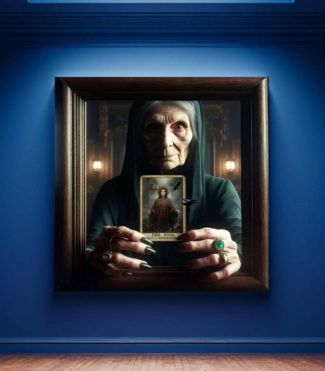 The Fool Tarot Wall Art 3D X2 Unique Optical Illusion Tarot Card ...